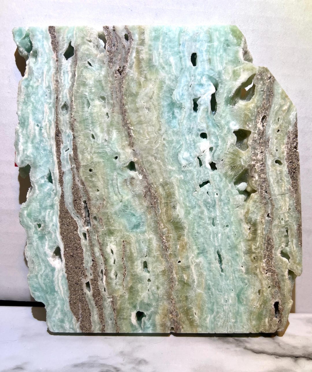 Caribbean Calcite Slab - Etsy