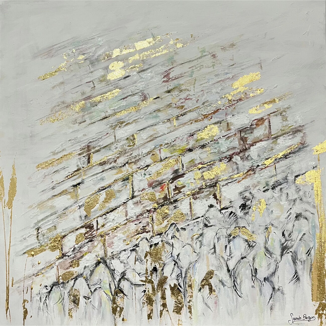 Birkat Kohanim, Kotel Painting, Emotional Kohanim Blessing Kotel ...