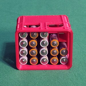 Mini Stackable Battery Storage Crate - Etsy
