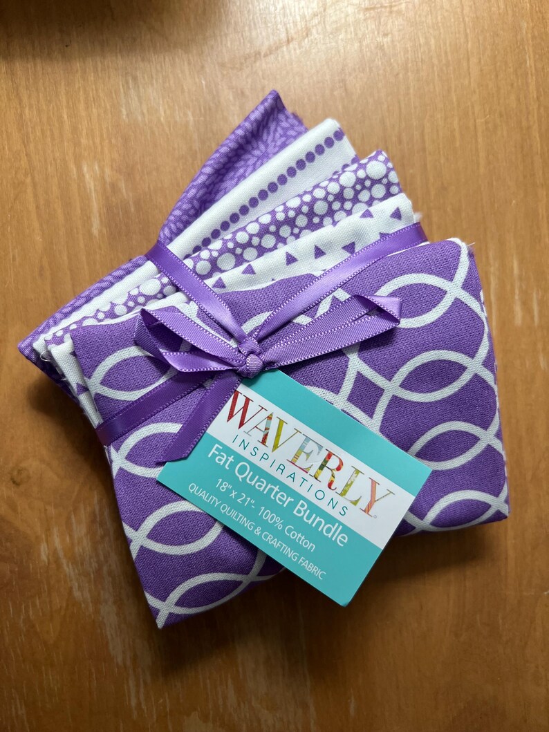 Waverly Fat Quarter Bundle Lavender - Etsy