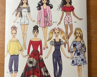 Barbie Doll Clothes Pattern - Etsy