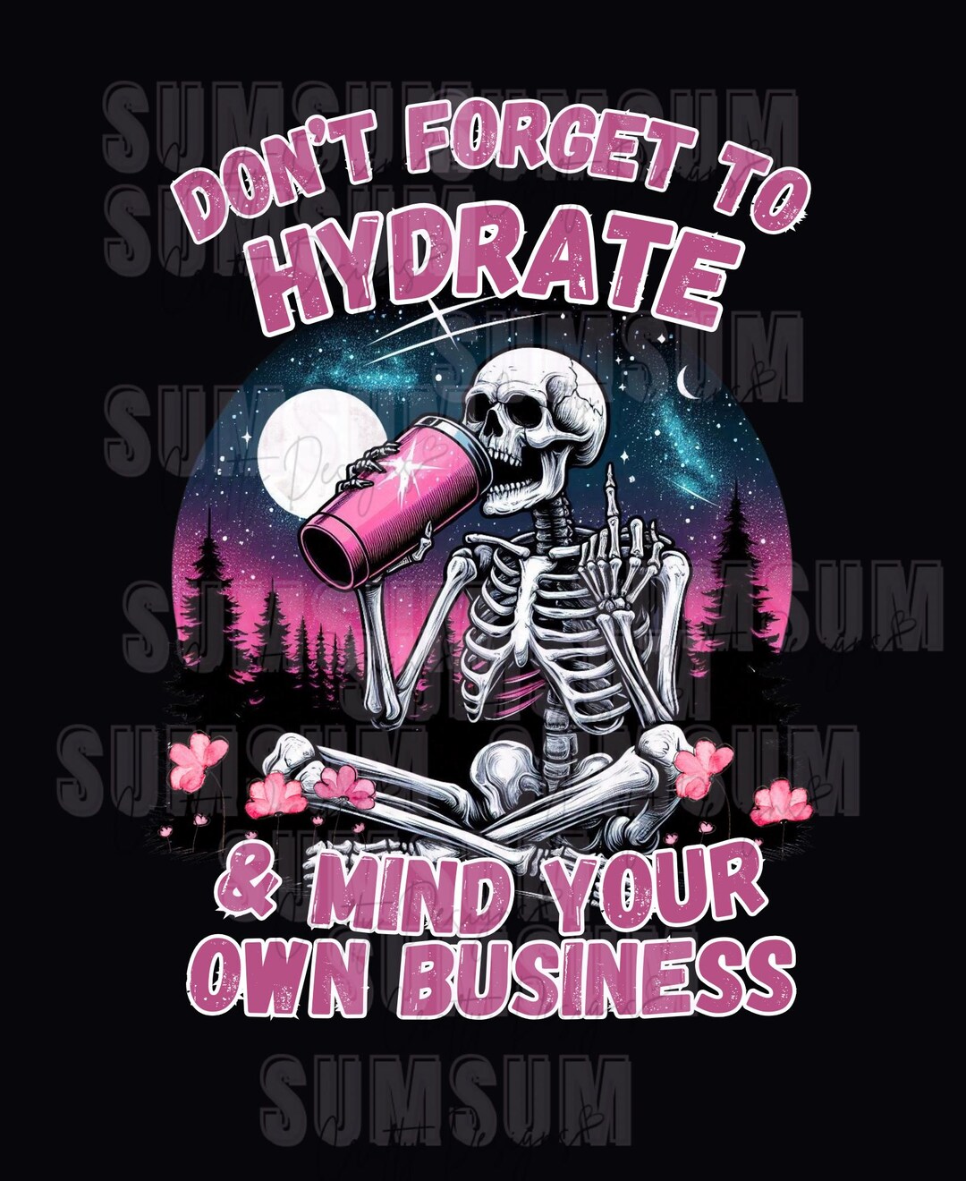 Hydrate Skeleton PNG Digital Download for Sublimation ,or DTF. - Etsy