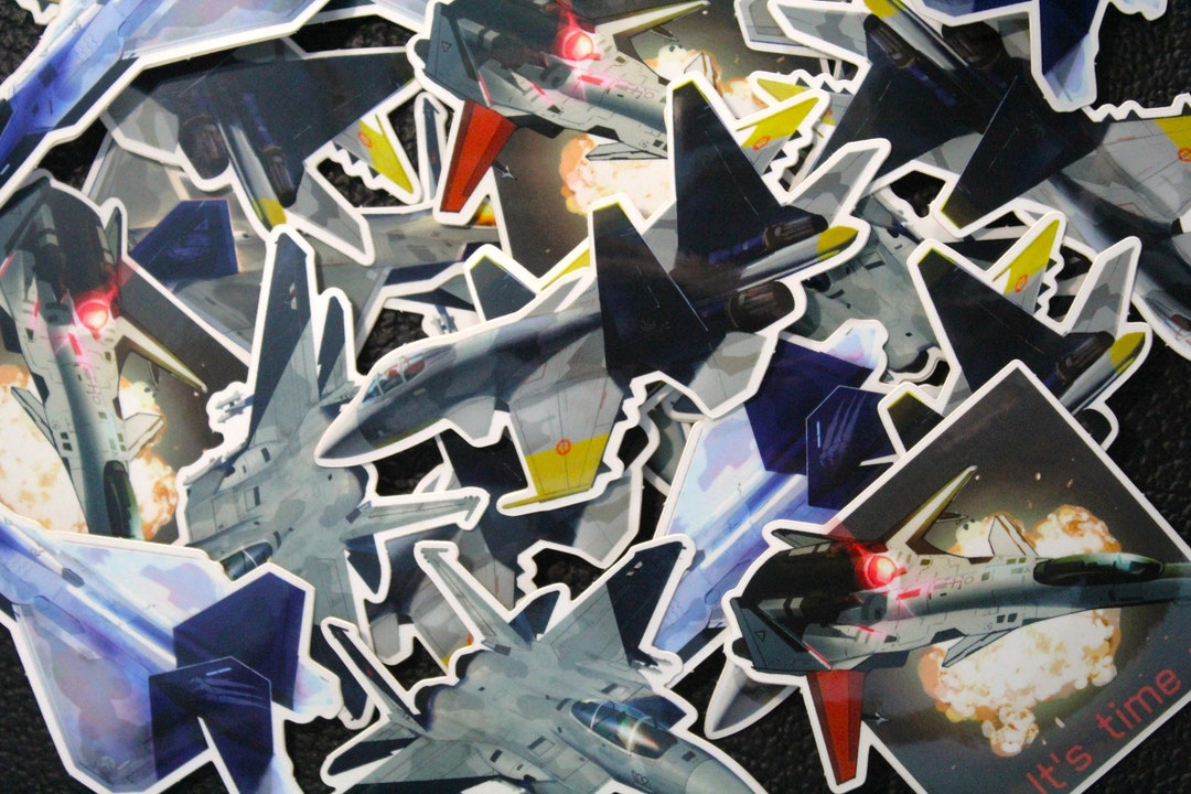 Ace Combat Jet Fighter Vinyl Sticker Set - Etsy