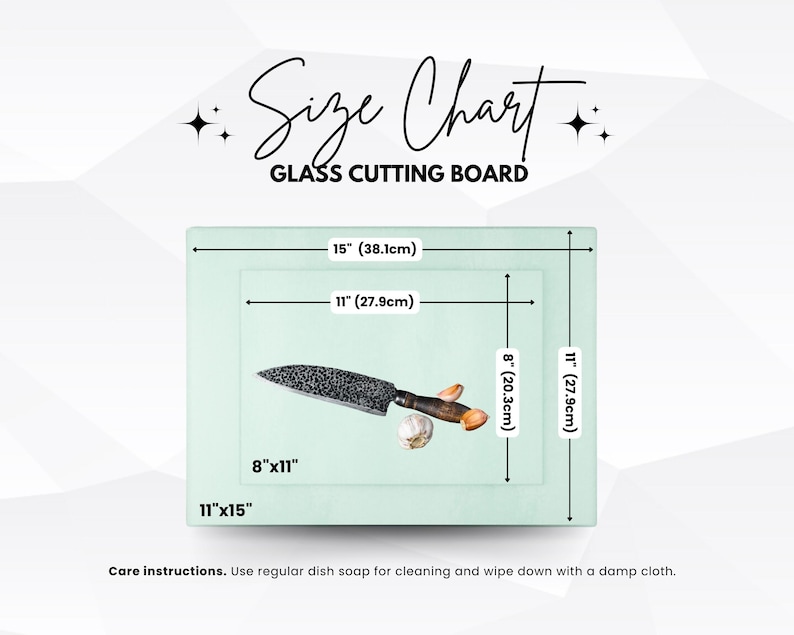 Personalized Glass Cutting Boards – Wood Grain + Geode Marble Design ...