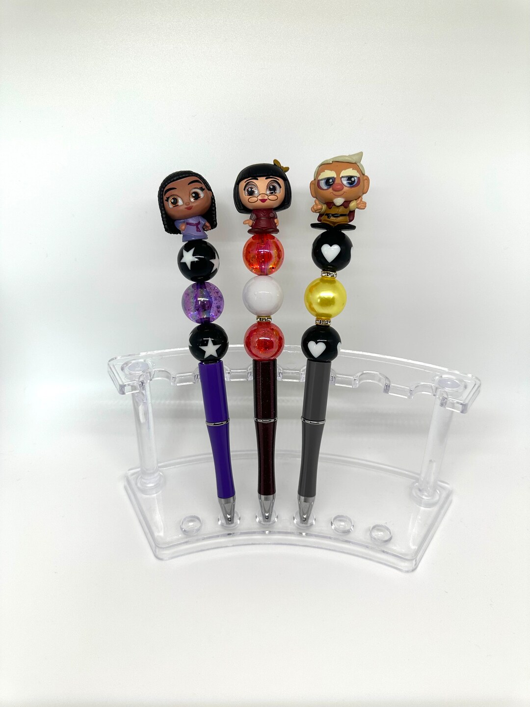 Character Pen Disney Wish Inspired Beaded Pen Doorable Pen Stationary ...