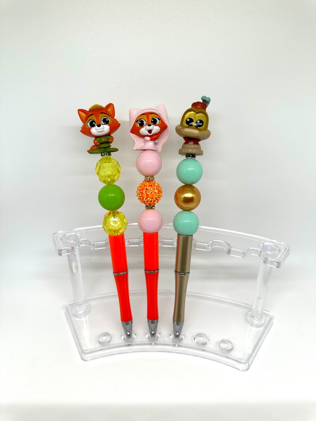 Character Pen Robin Hood Inspired Beaded Pen Doorable Pen Stationary ...