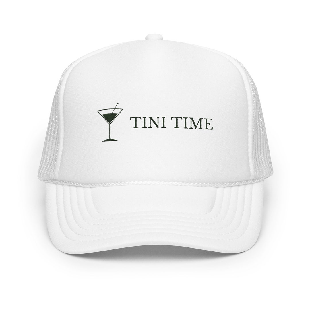 Tini Time Embroidered Trucker Hat, Bachelorette Party Hat - Etsy