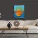 Sunrise Wooden Wall Art Sea Sunset Abstract Boho Décor Sun Shine Wall ...