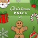 Christmas PNG Set, Christmas Clipart Commercial Use, 7 Png Christmas ...