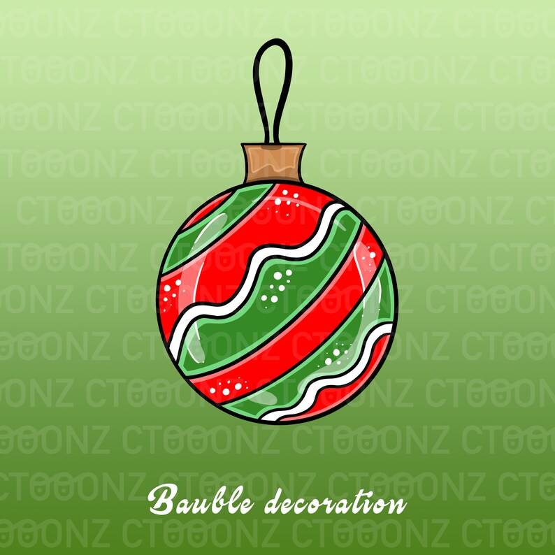 Christmas PNG Set, Christmas Clipart Commercial Use, 7 Png Christmas ...