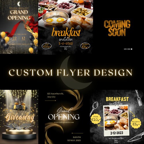 Custom Flyer Design, Flyer, Flyers, Professional Flyer Design, Ready ...