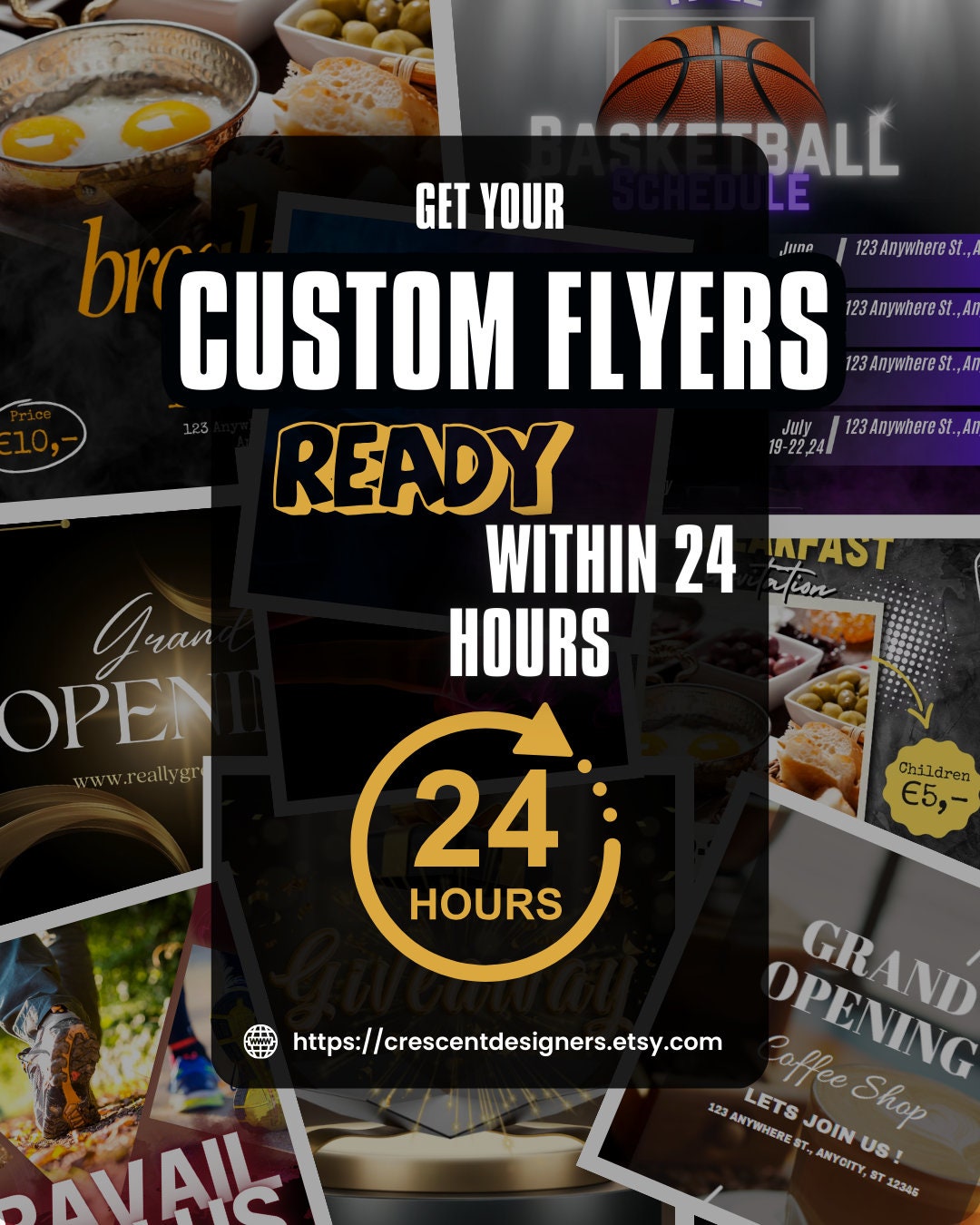 Custom Flyer Design, Flyer, Flyers, Professional Flyer Design, Ready ...