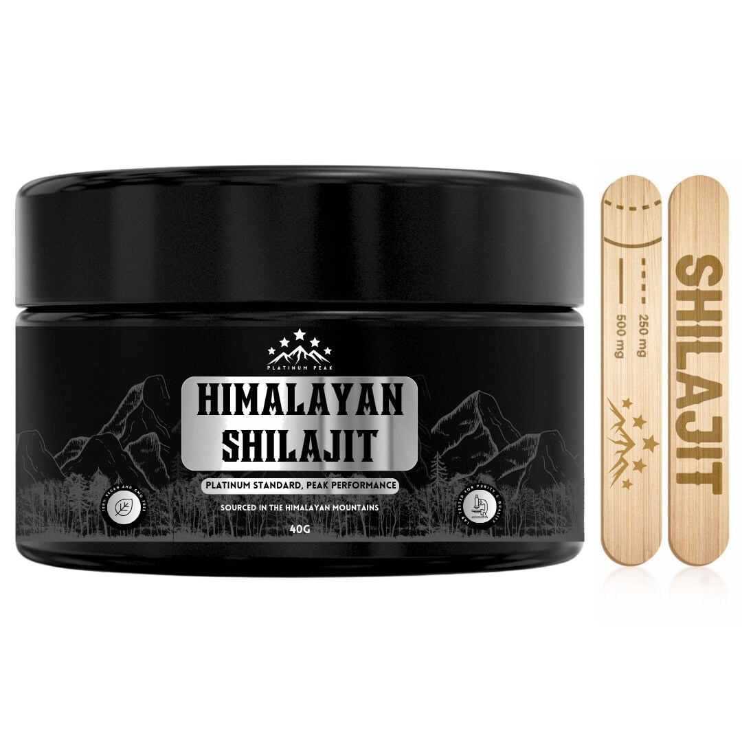 100% Pure Shilajit Organic Resin 40g Himalayan Origin Rich - Etsy