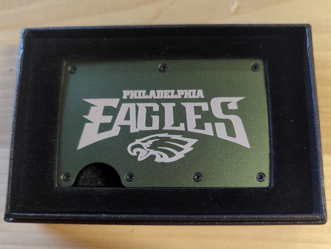 Philadelphia Eagles Card Wallet - Etsy