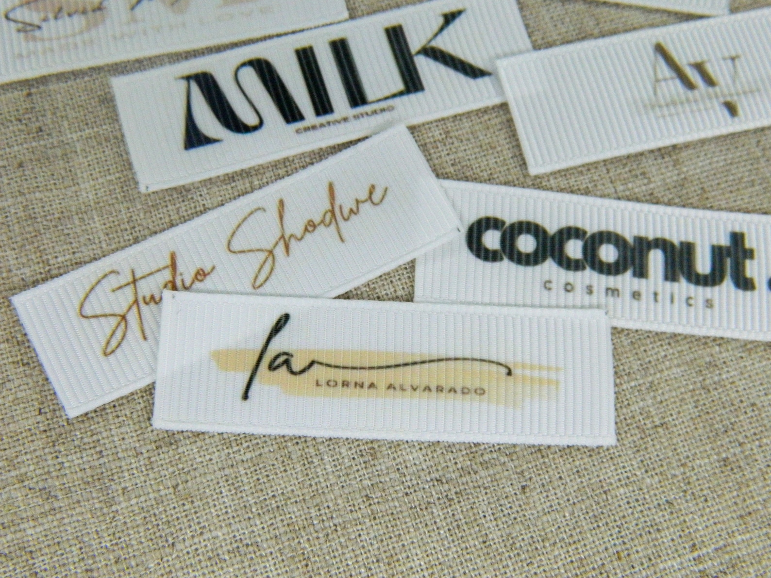Personalized Fabric Labels: Customized Textile Tags for Handmade ...