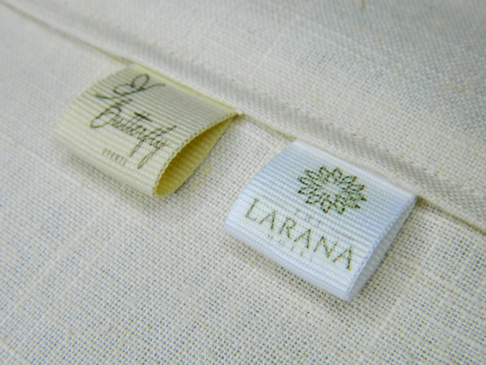 Custom Fabric Labels: Grosgrain Ribbon, Personalized Sewing Tags - Etsy
