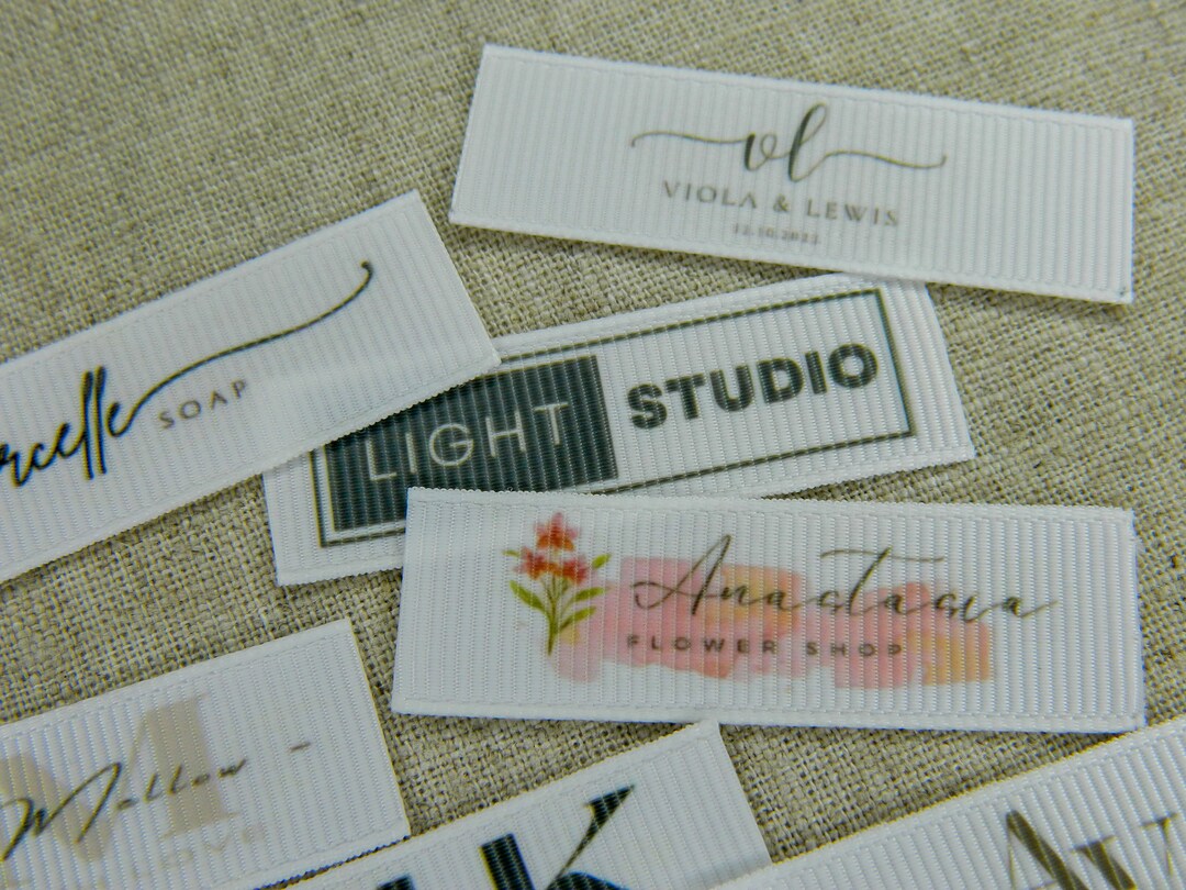 Personalized Fabric Labels: Customized Textile Tags for Handmade ...