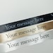 Personalized Satin Ribbon: 25mm Custom Printed Ribbon Wrap - Etsy