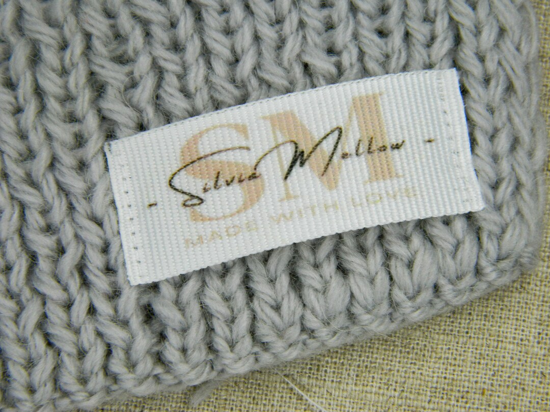Custom Fabric Labels for Handmade Artistry_personalized Design_tailored ...