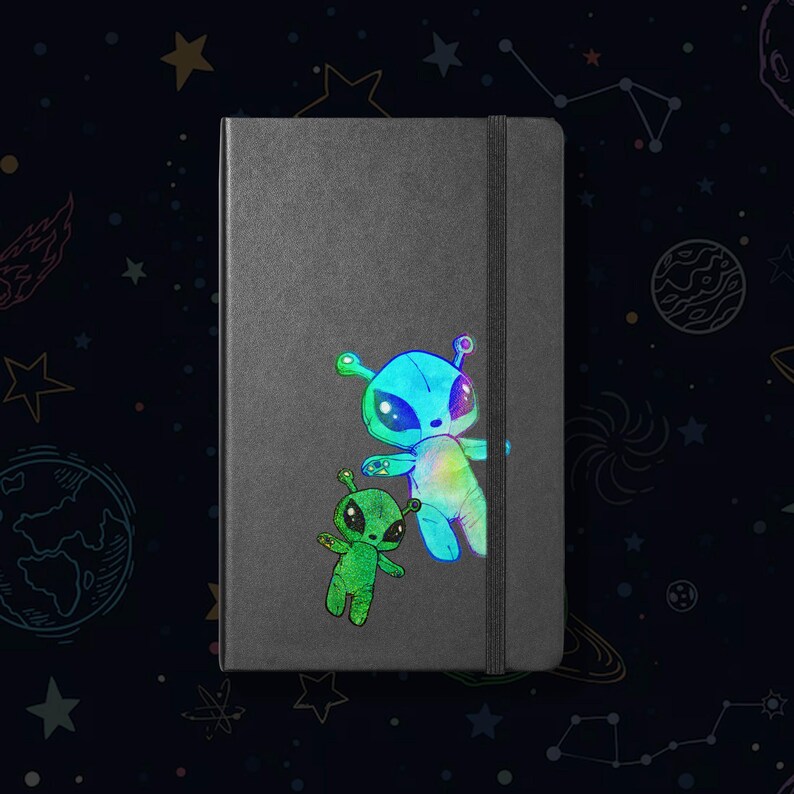 Ikea Alien PLUSH Sticker - UV & Glitter - Etsy