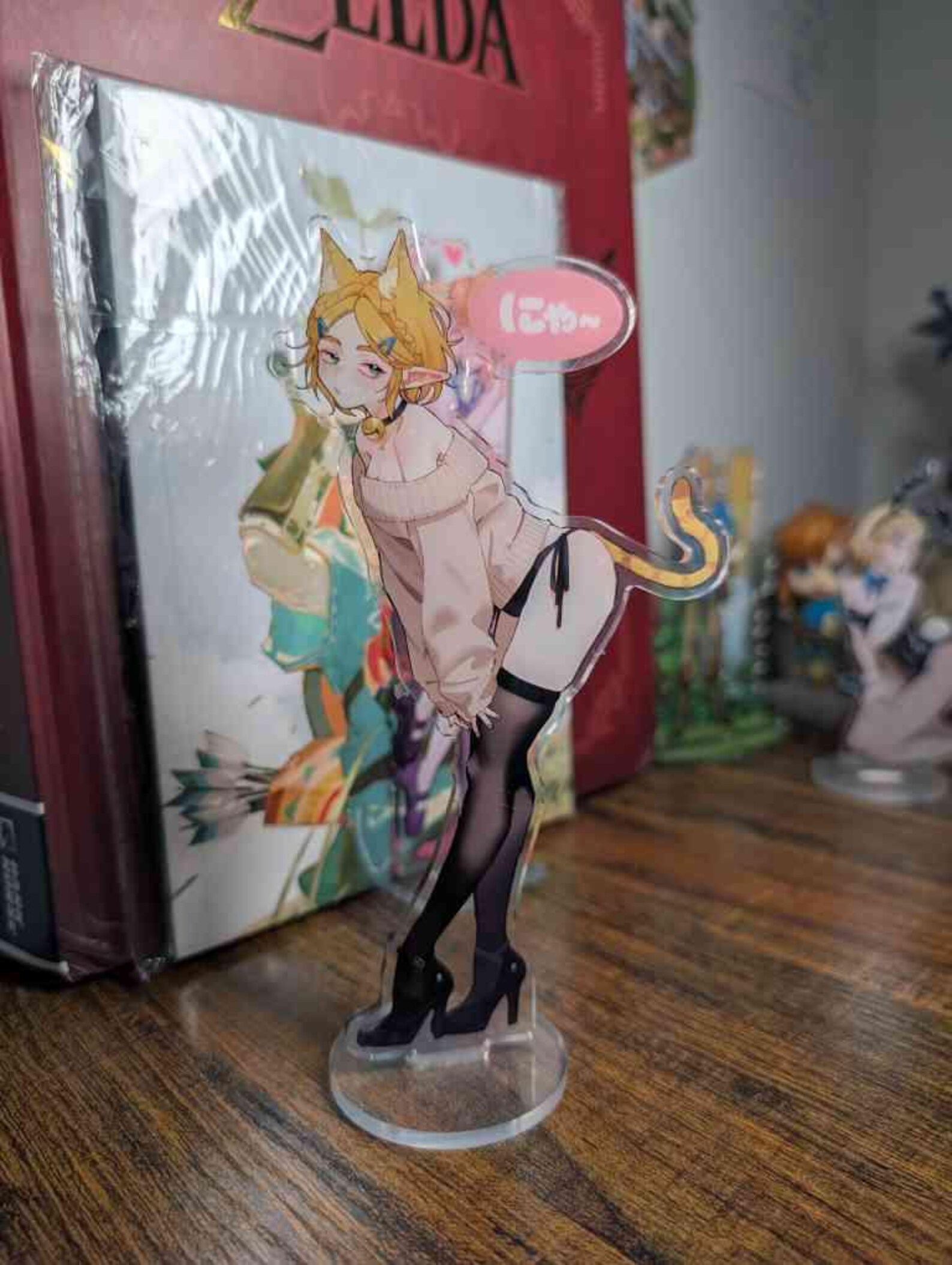Cat Zelda Standee (totk)(tears of the Kingdom)(the Legend of Zelda ...