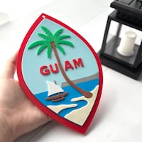 Camo Guam Hat - Guam Seal Hat - Guam Souvenir Hats - Guam Gifts - Guam ...