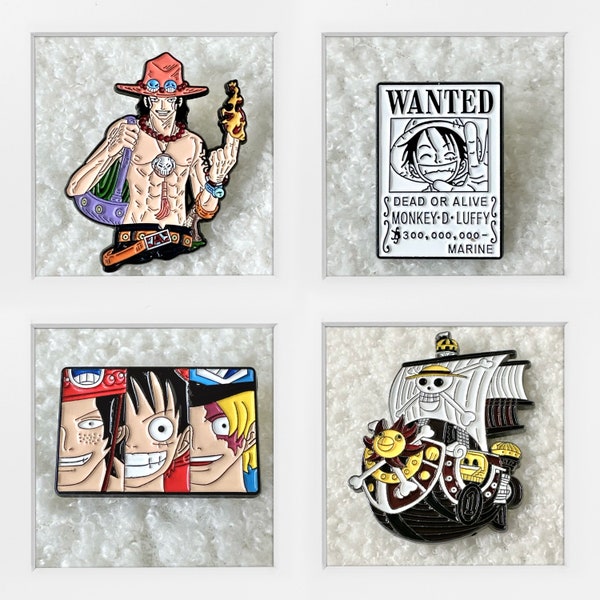 One Piece Pin Ace - Etsy