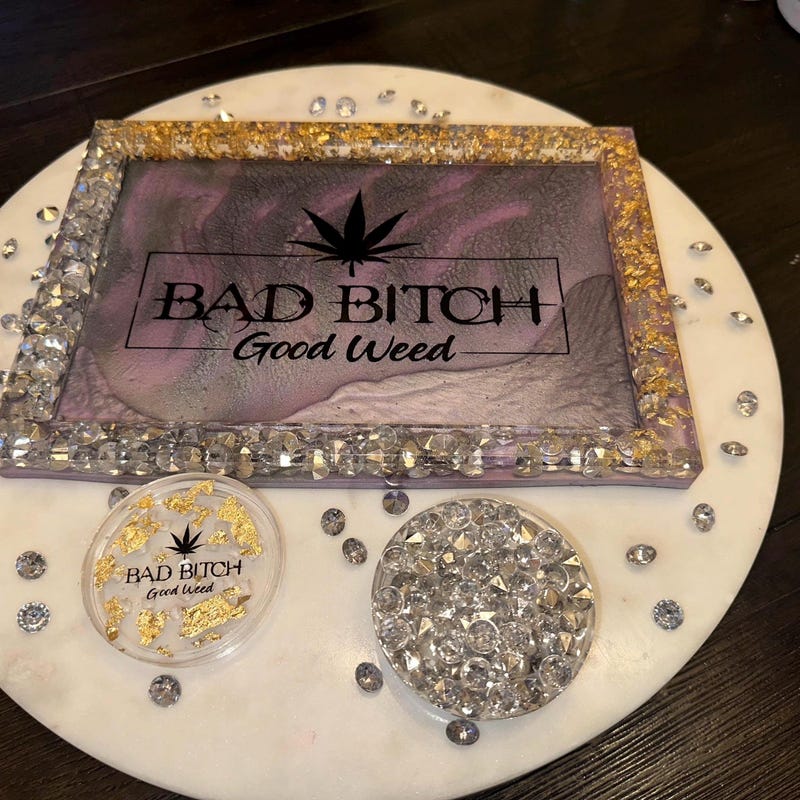 Girly Rolling Tray - Etsy
