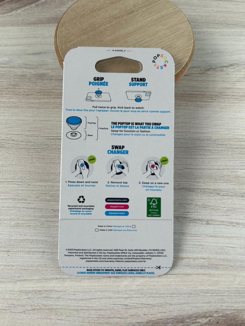 Funny Racoon Popsocket or Magsafe Grip| Handmade Glitter Phone/kindle ...