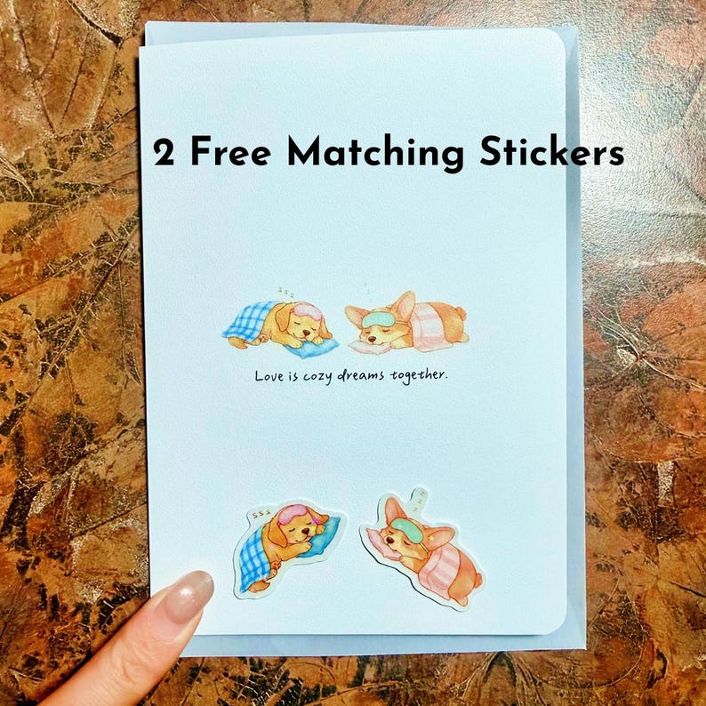 NFC Music Greeting Card With 2 Matching Stickers - Personalized ...