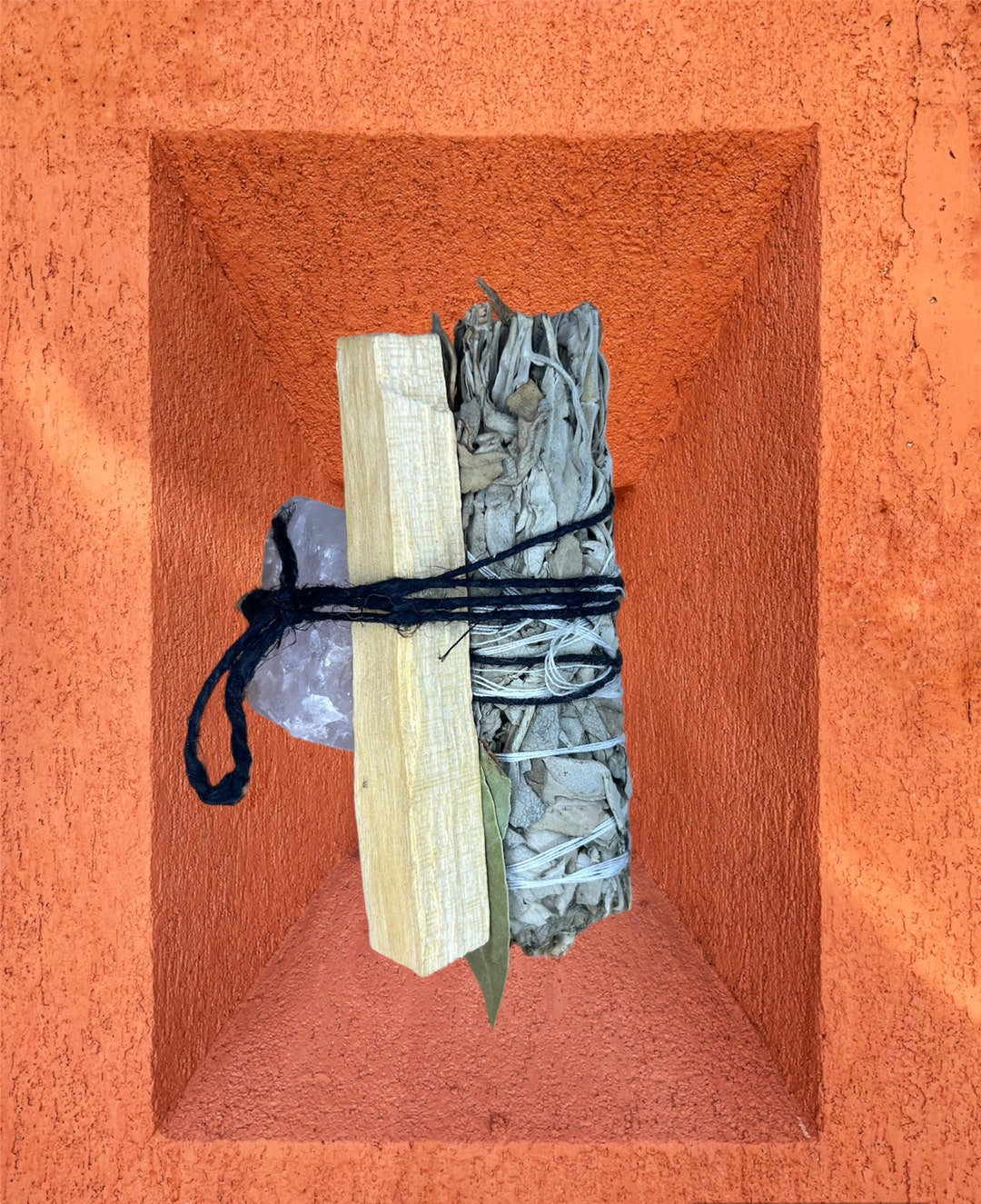 Lavender & Sage Bundle With Quartz - Etsy