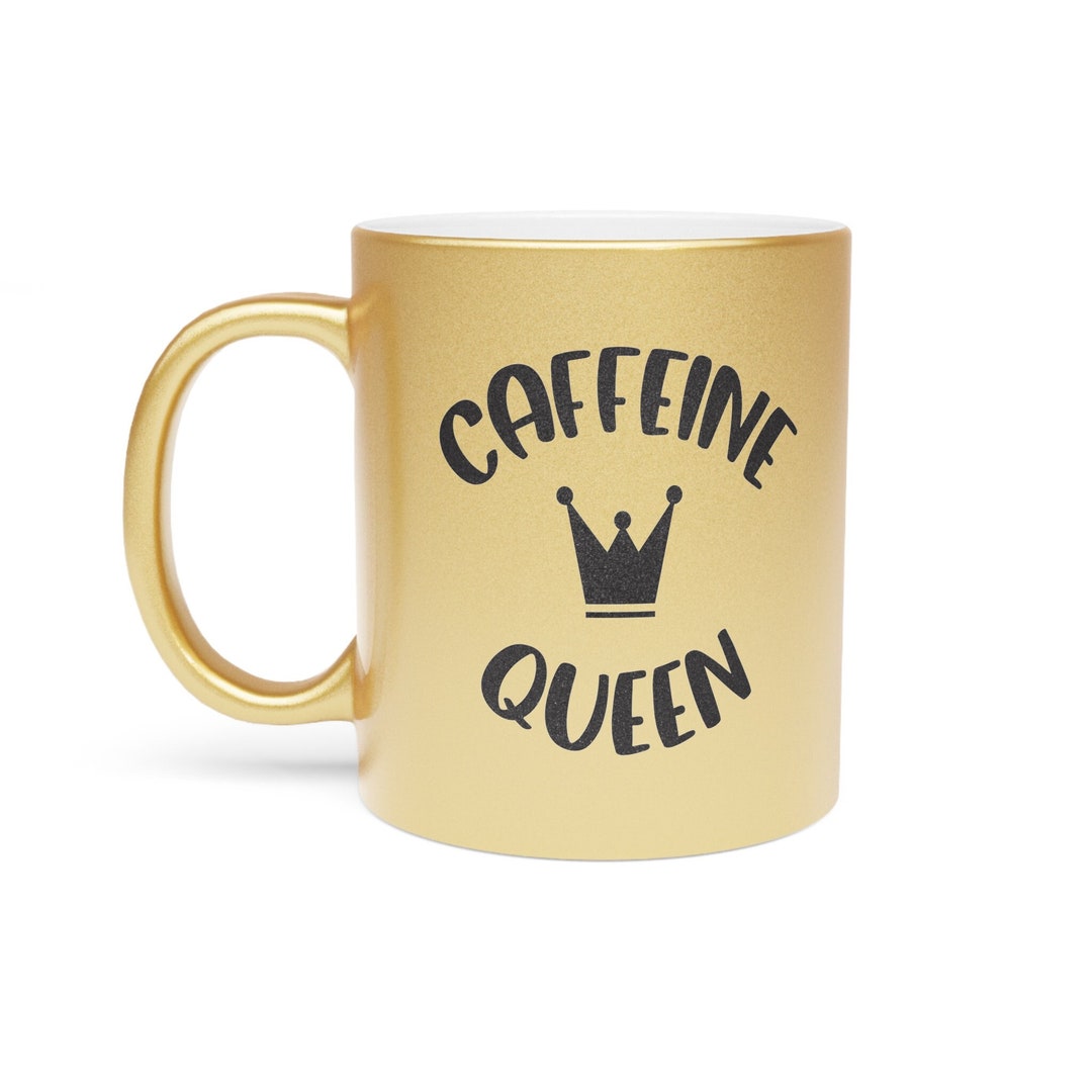 Luxury Gold Metallic Coffee Mug, Coffee Lover Gift for Her, Girly Gifts ...