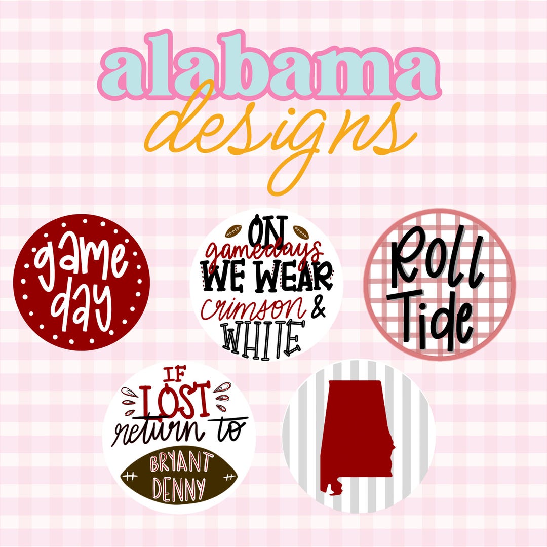 University of Alabama Game Day Pin 1 Pc - Etsy