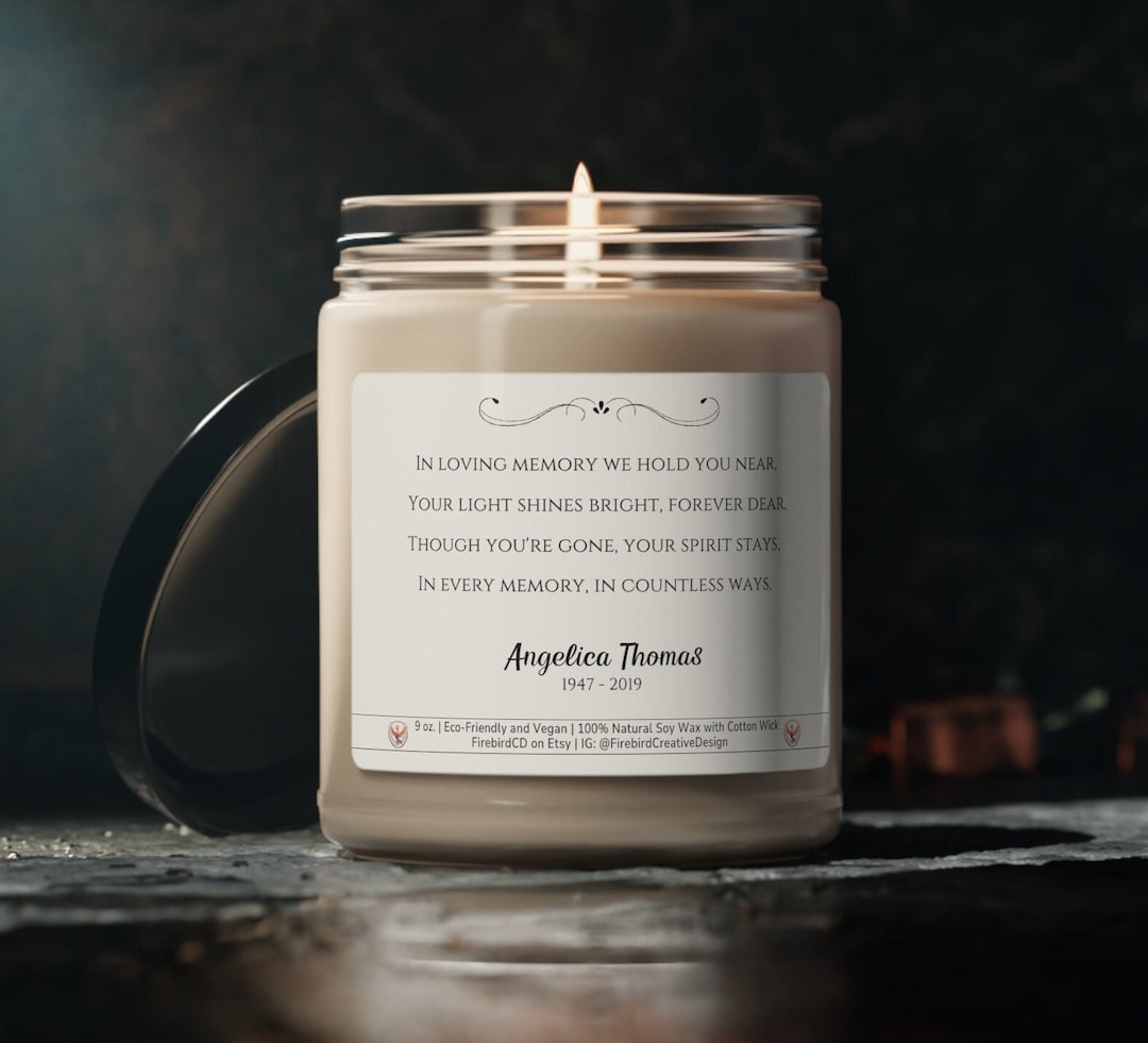 In Loving Memory Bereavement Gift, Grieving Loved One Remembrance ...