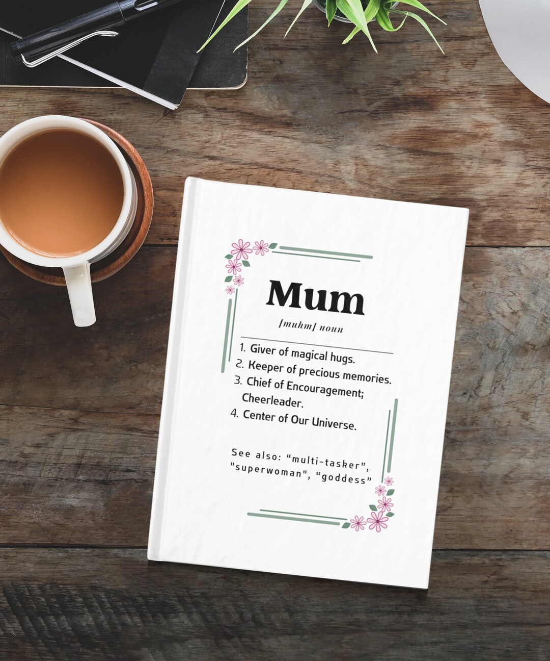 Mom Definition Keepsake Journal Custom Mother Memory Book For Birthday Mom Definition Keepsake Journal Custom Mother Memory Book For Birthday