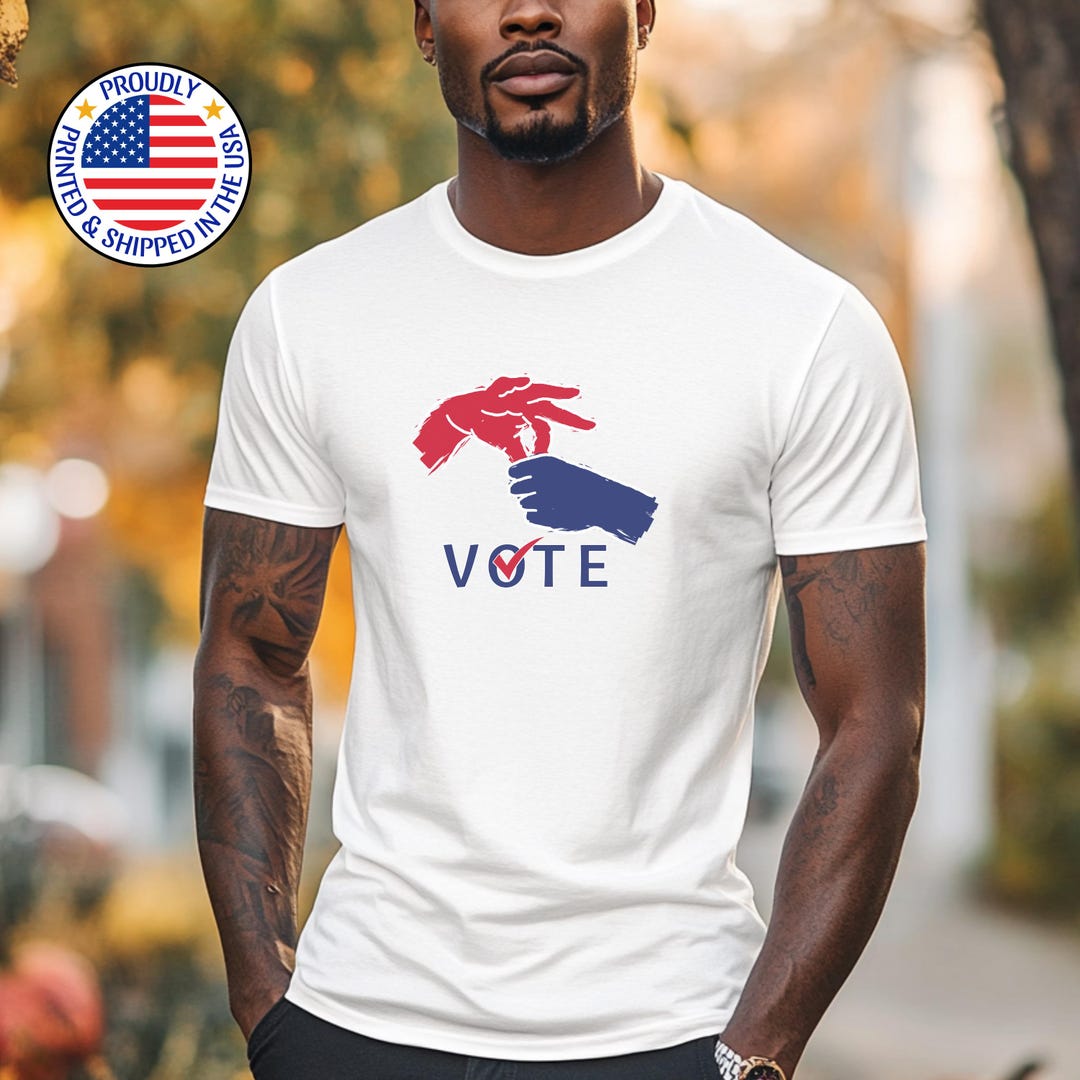 ASL Vote Election Apparel, Hand Sign Language Sweatshirt, 2024 Election ...