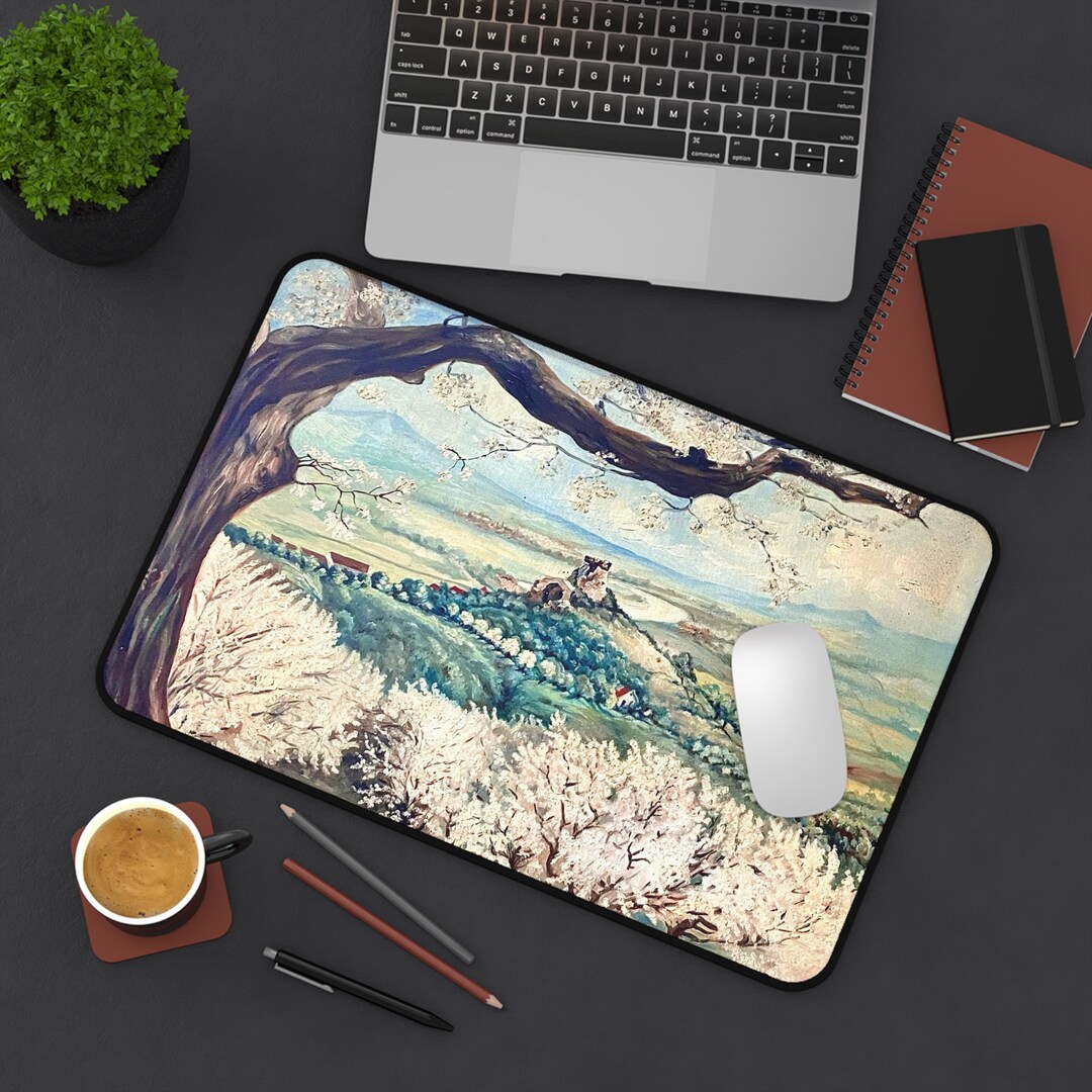 Orchard Desk Mat Office Decor New Job Gift Idea Gift for Him Gift for ...