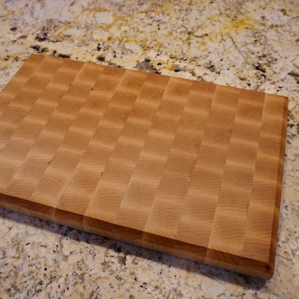 Large Maple End Grain Cutting Board - Etsy