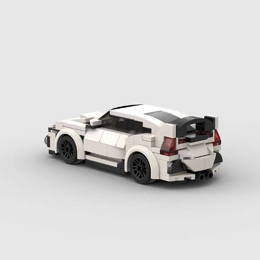 Honda Civic Type R Building Brick Set With Instructions Black White ...