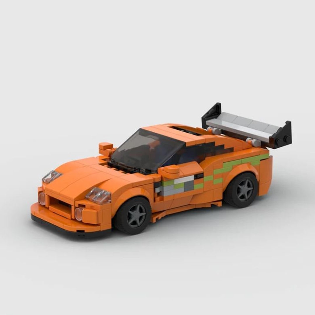 Toyota Mk4 Supra fast & Furious Building Brick Set Comes With ...