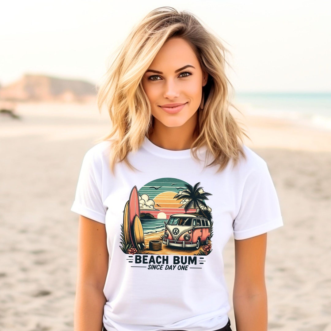 Beach Bum Shirt, Summer Time Shirt, Beach Vibes Shirt, Vacation Shirt ...