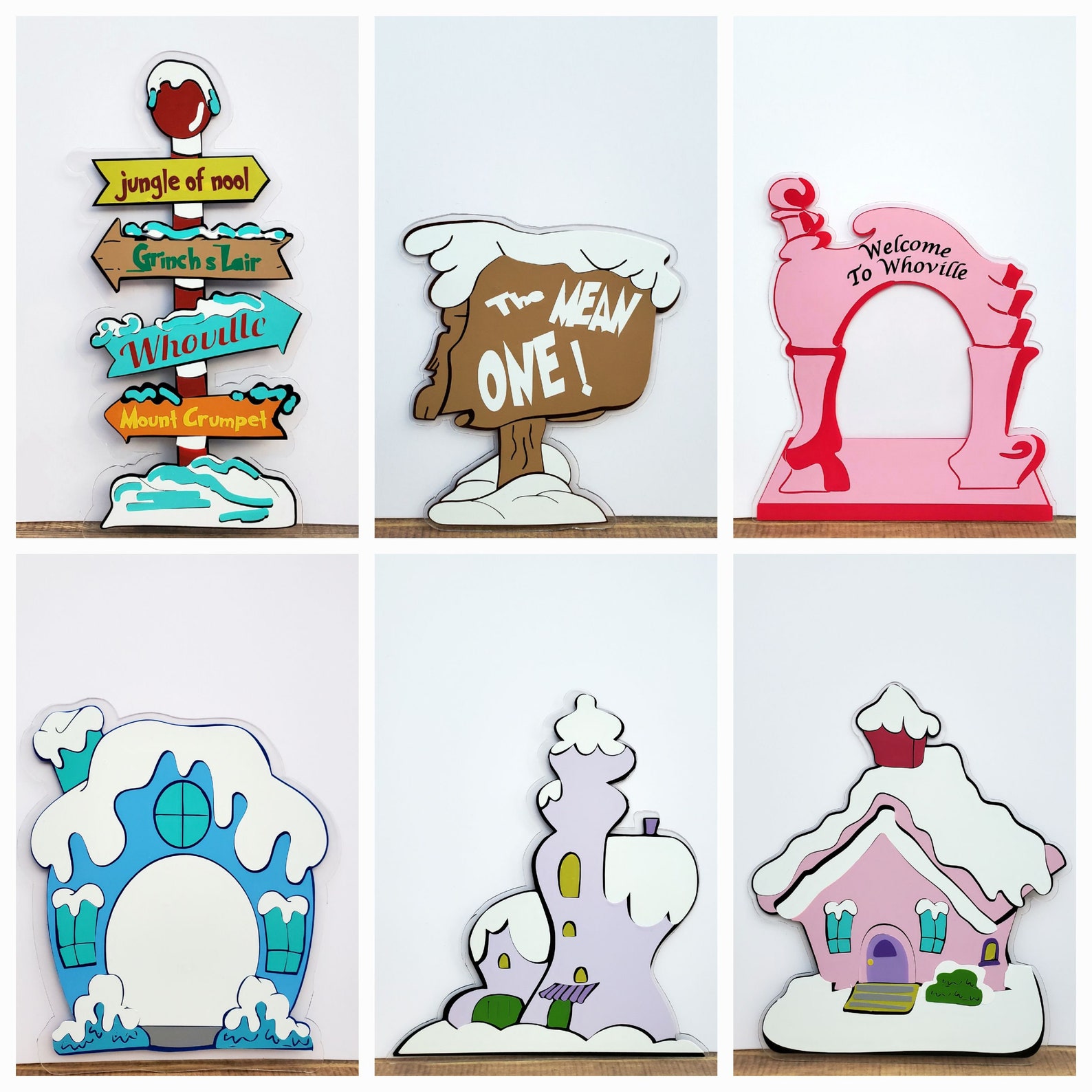 Grinch Standees - Etsy