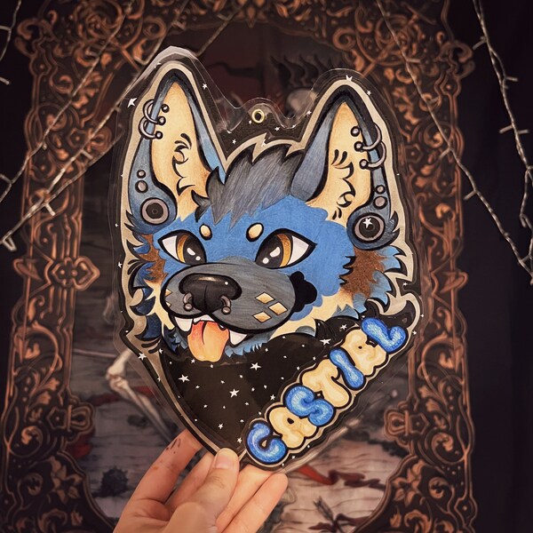 Traditional Badge Commission - Etsy