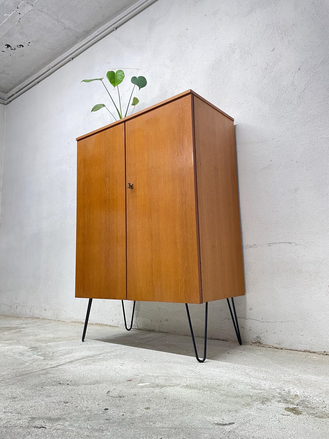 Mid Century Modern Highboard / Bar / Sideboard / Showcase / Vintage ...