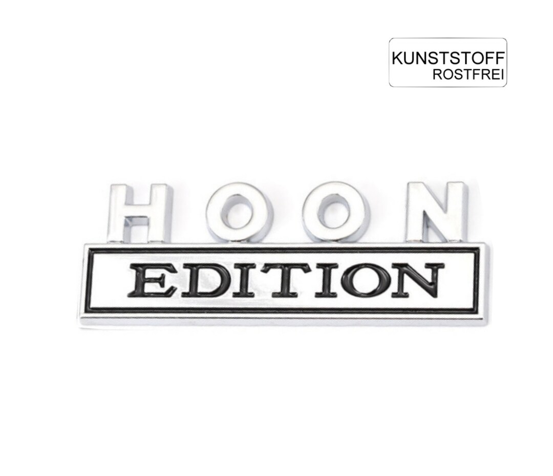 HOON Car Emblem Rustproof 3D ABS Vehicle Sticker Boss Boss Master ...