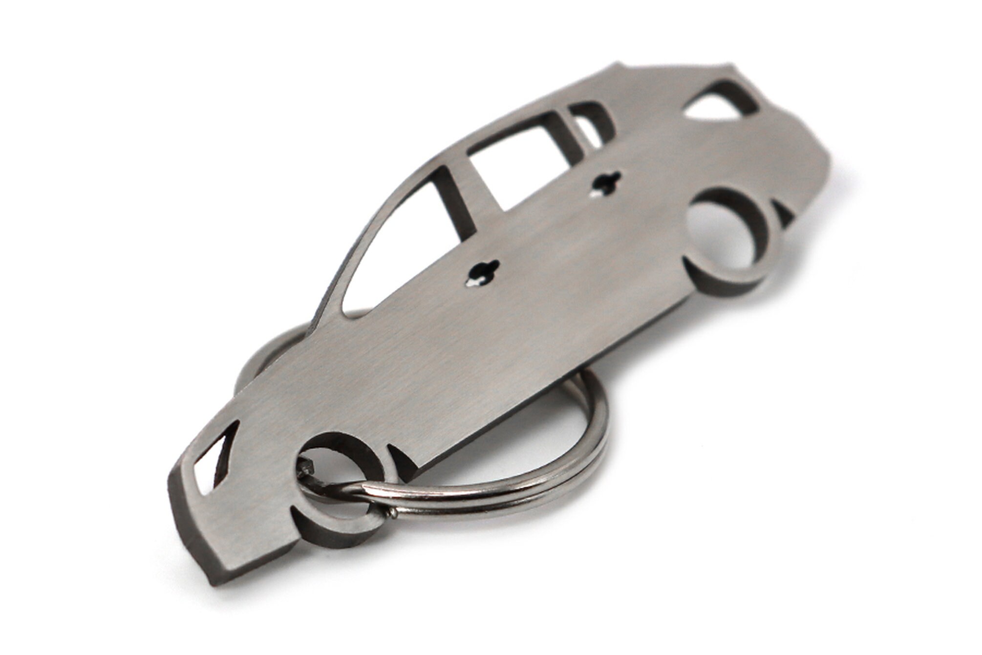 Contours Sillhouettes Laser Cut Car Stainless Steel Keyring Carshape ...