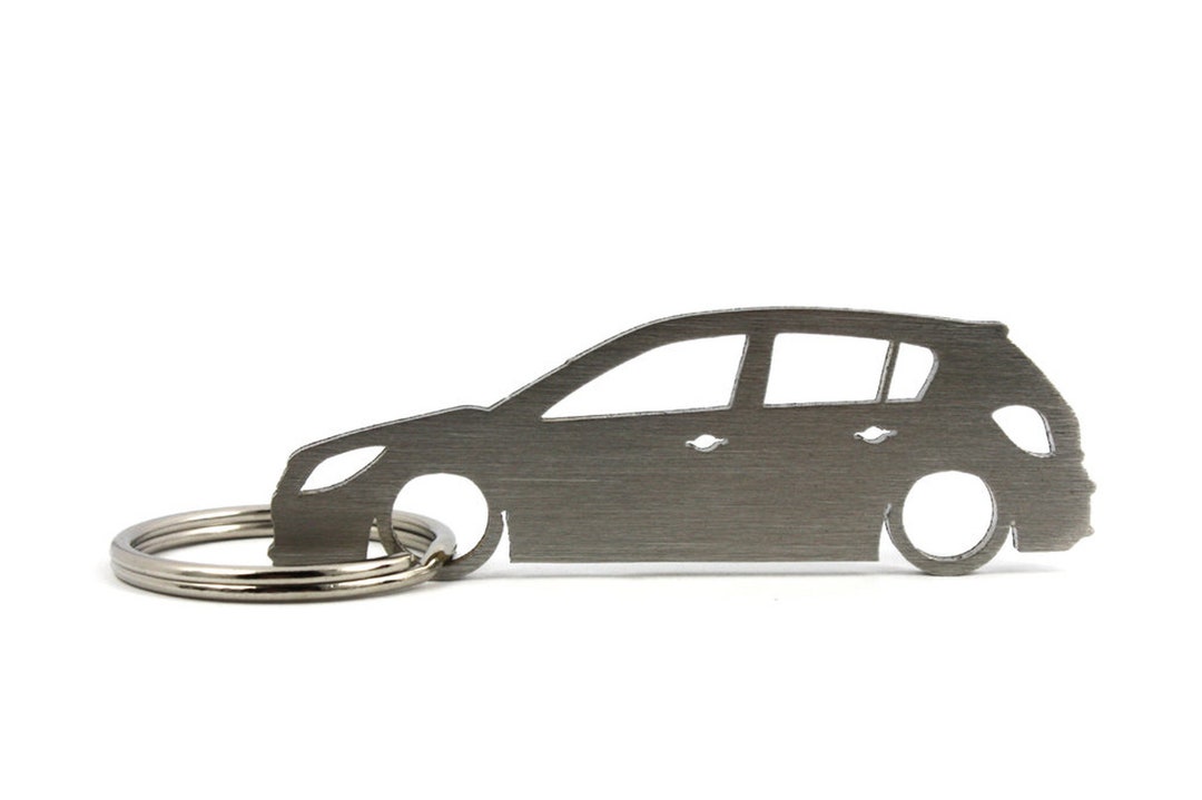 Car Stainless Steel Car Keyring Lowered Turbo Motorsport Performance ...