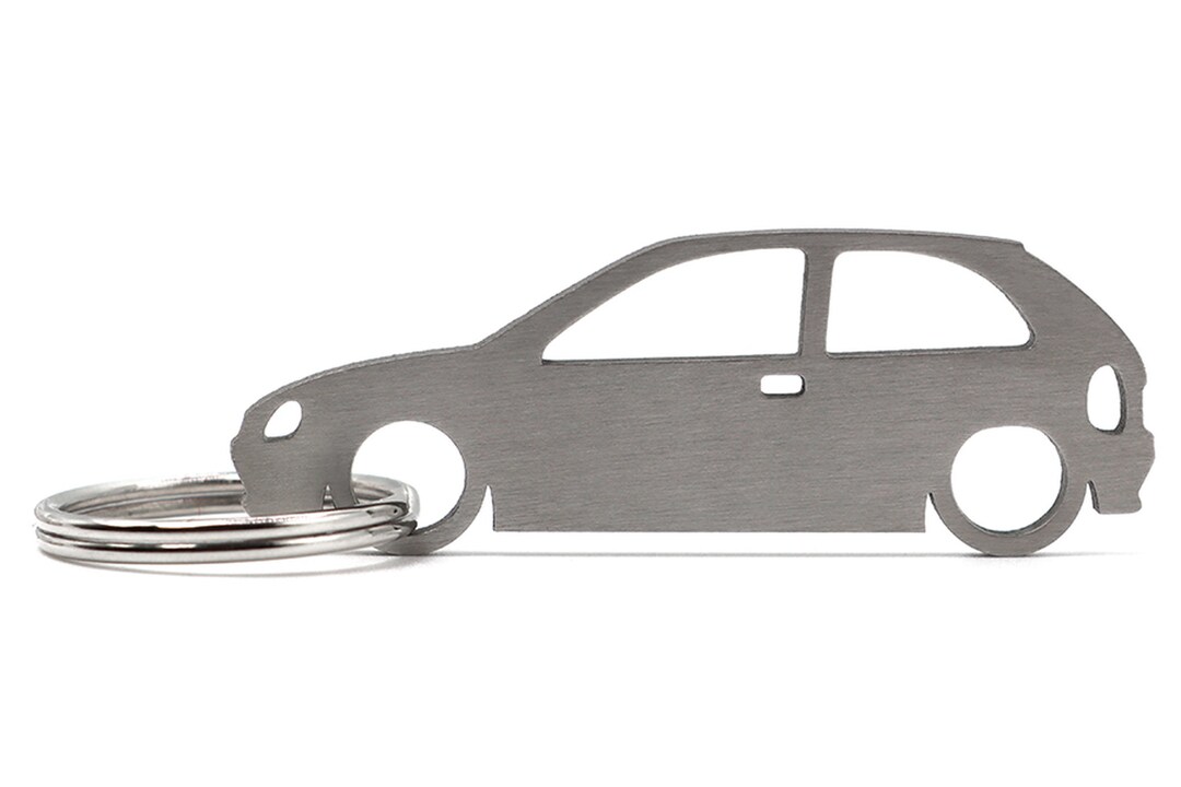 Car Stainless Steel Car Keyring Lowered Turbo Motorsport Performance ...
