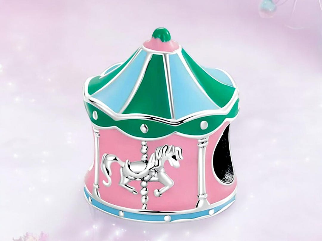 Circus Tent, Carousel, Horse, Carousel, Riding Charm, 925 Sterling ...