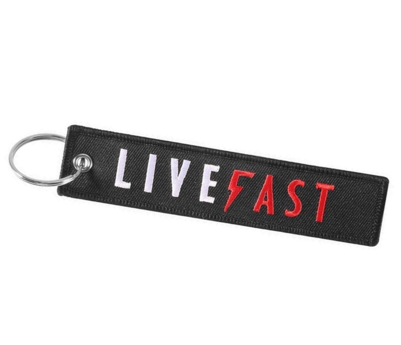 Lanyard Wristband Keychain live Fast Fast Lane Performance JDM Tuning ...